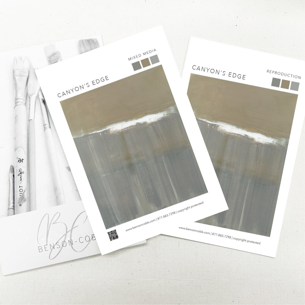 Canyon's Edge Canvas Sample – Benson-Cobb