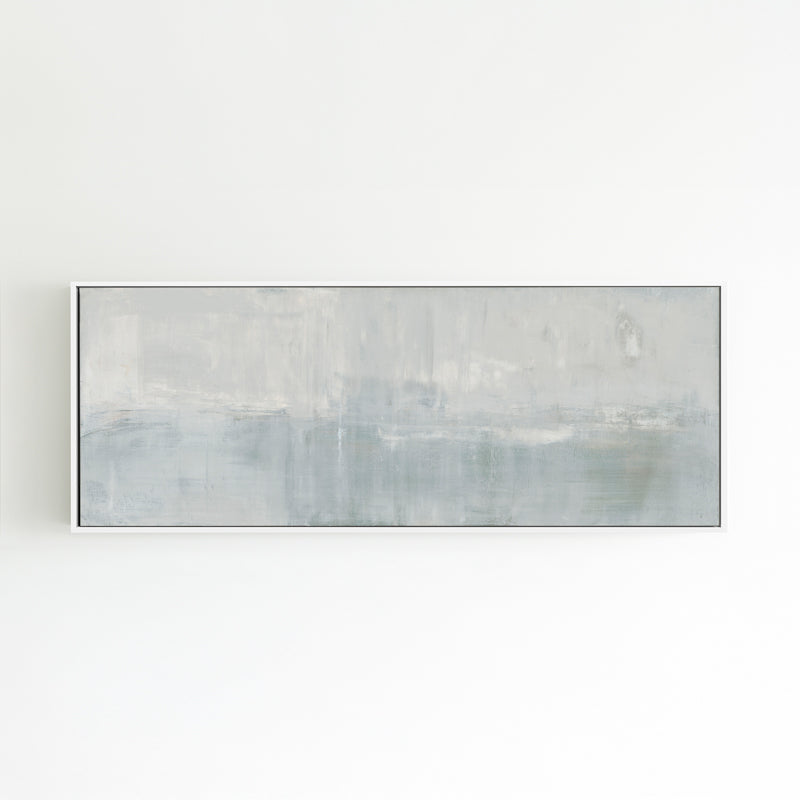 Elevations 60x24" Mixed Media Canvas | White Frame – Benson-Cobb